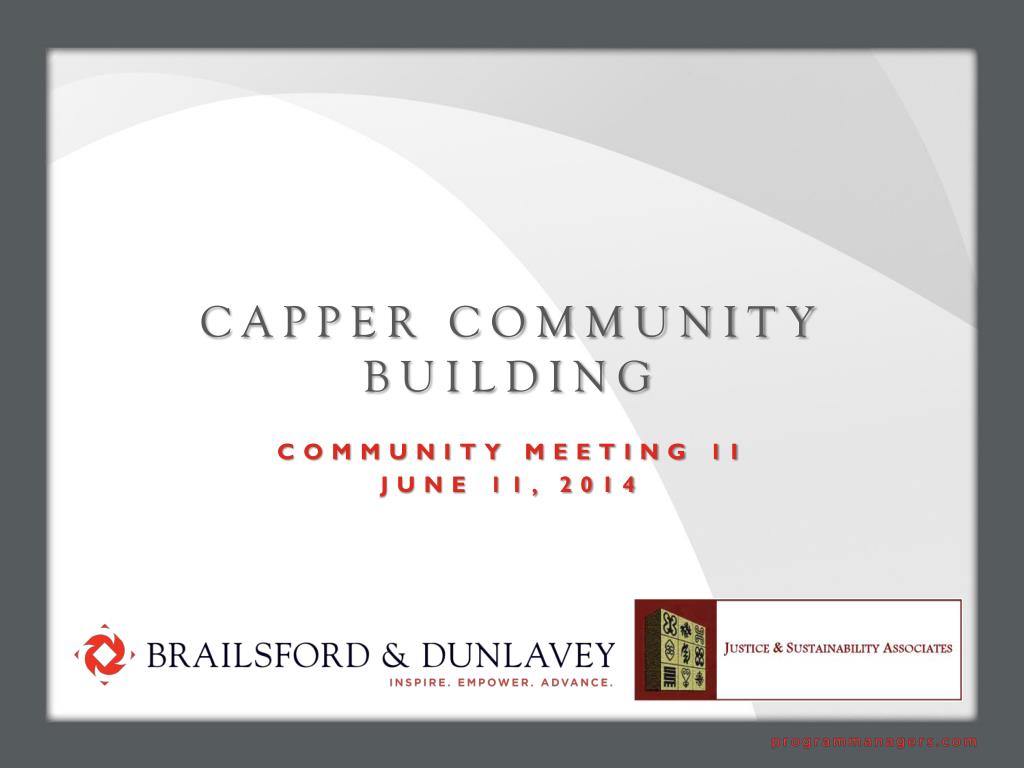 PPT - CAPPER COMMUNITY BUILDING PowerPoint Presentation, free download ...