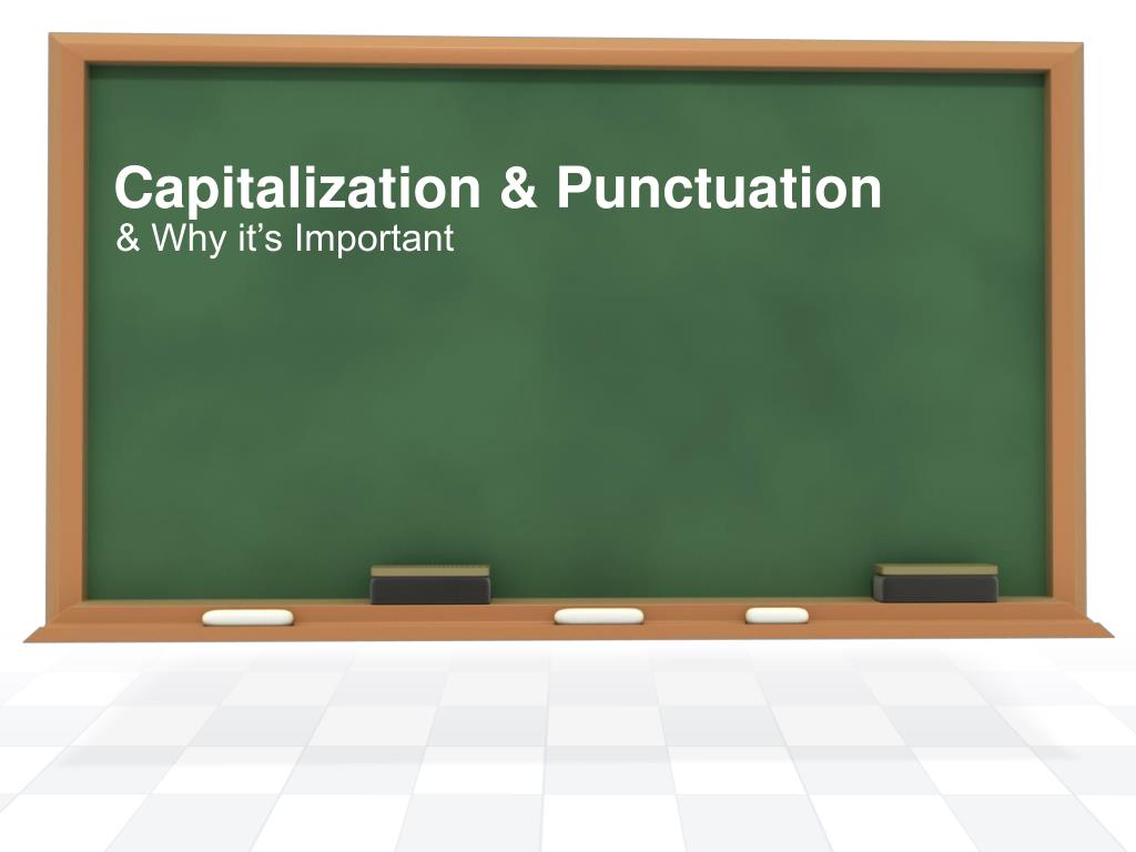 PPT - Capitalization & Punctuation PowerPoint Presentation, free download - ID:2294719