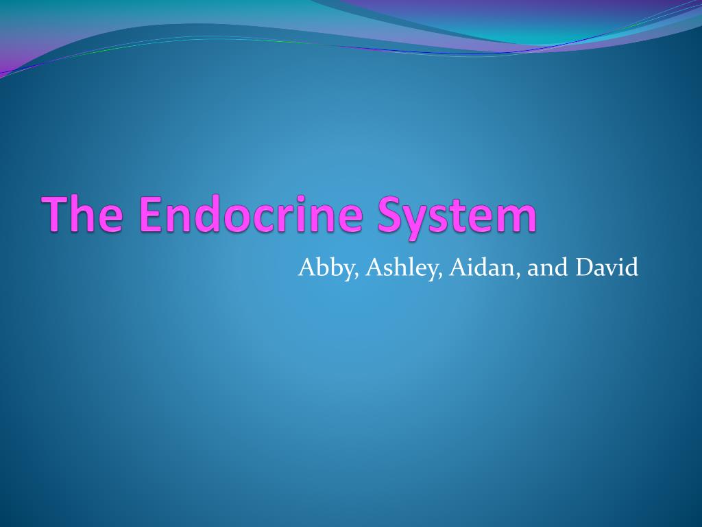 PPT - The Endocrine System PowerPoint Presentation, free download - ID ...