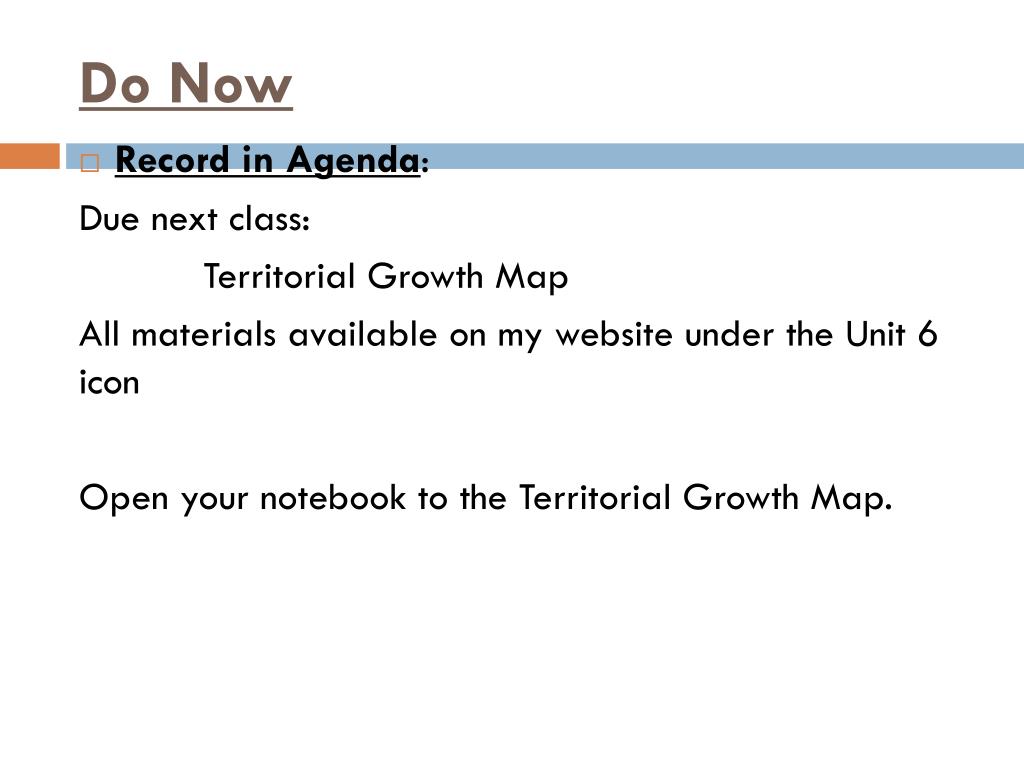 PPT - Do Now PowerPoint Presentation, free download - ID:2299967