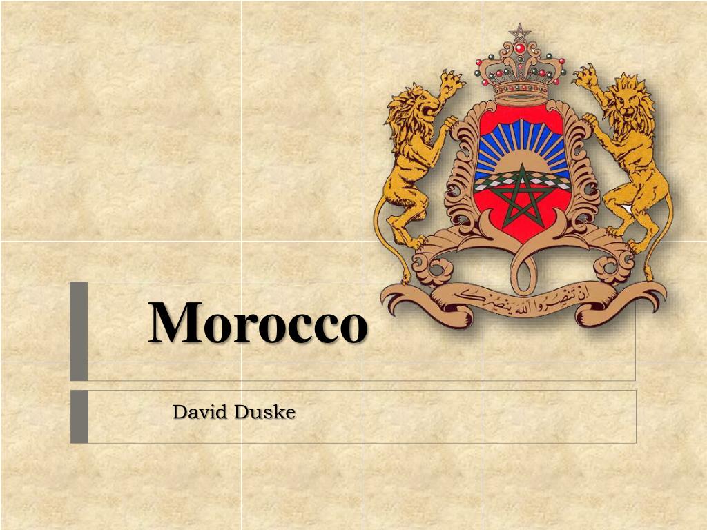 PPT - Morocco PowerPoint Presentation, free download - ID:2300761