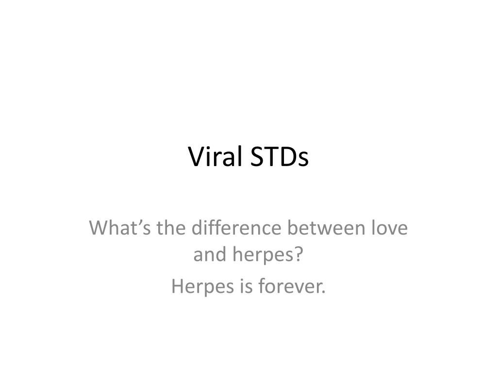 PPT - Viral STDs PowerPoint Presentation, free download - ID:2303188