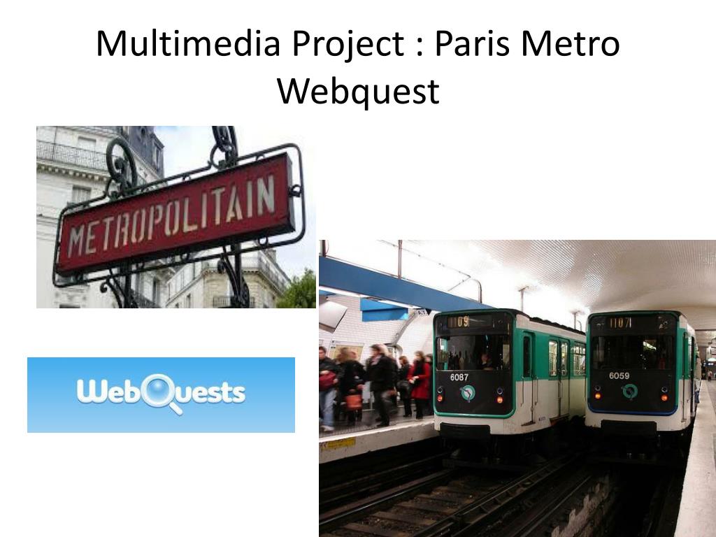 PPT - Paris Metro Travel Prep Webquest PowerPoint Presentation, free ...