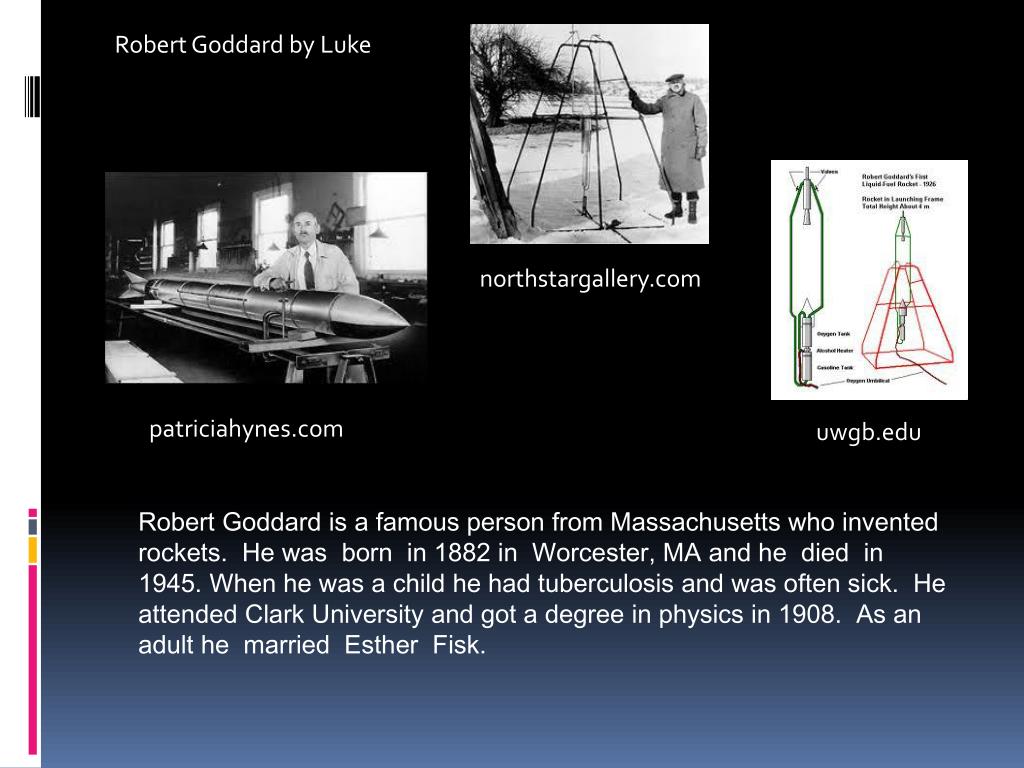 PPT - The Legacy of Robert Goddard: Pioneer of Modern Rocketry ...