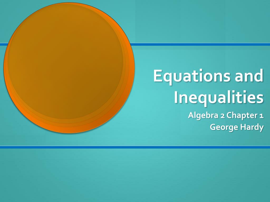 PPT - Equations and Inequalities PowerPoint Presentation, free download ...