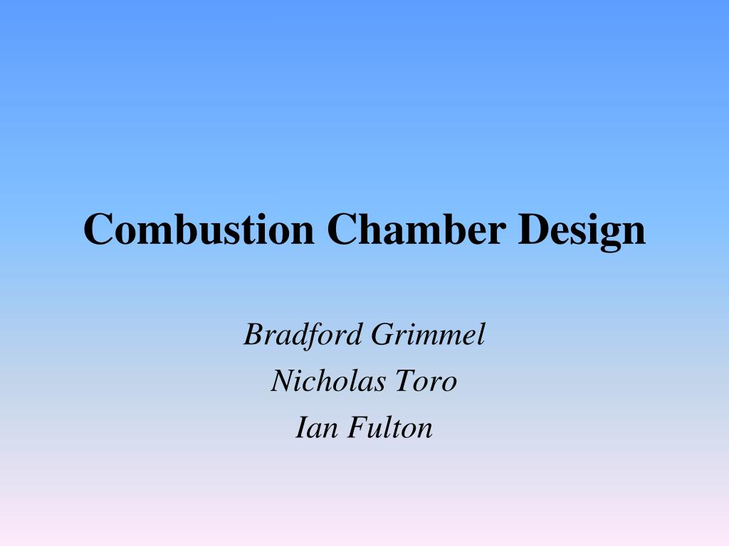 PPT - Combustion Chamber Design PowerPoint Presentation, free download ...