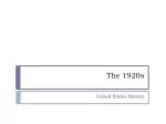 PPT - The 1920s PowerPoint Presentation, free download - ID:1645673