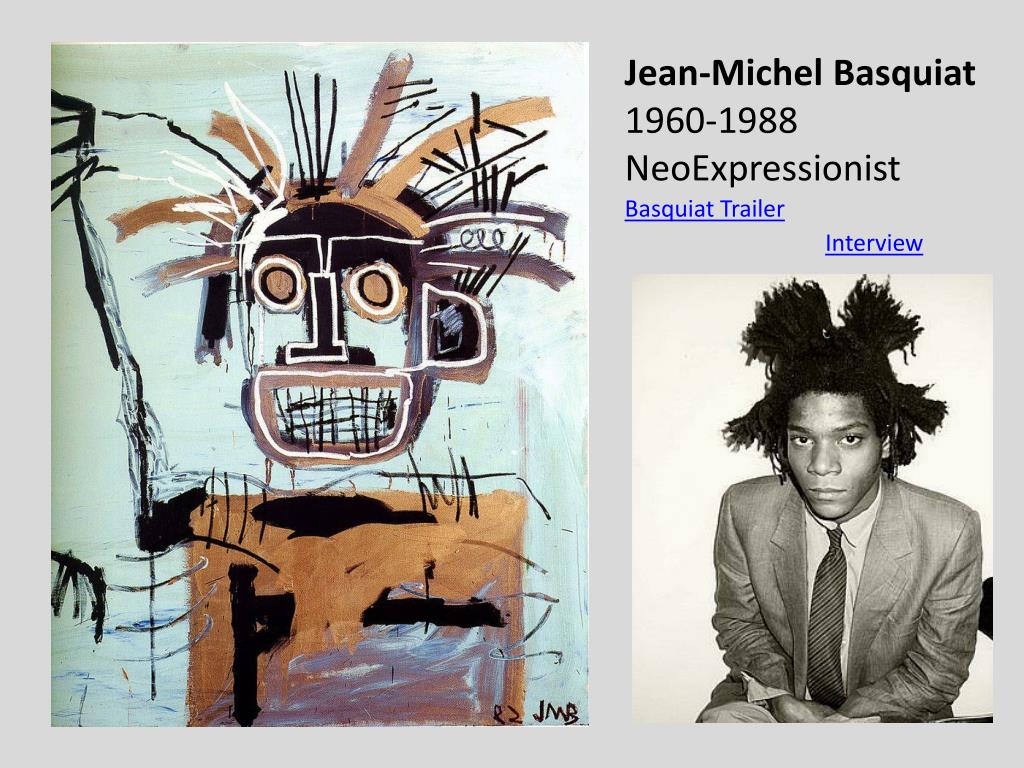 PPT - Jean-Michel Basquiat 1960-1988 NeoExpressionist PowerPoint ...