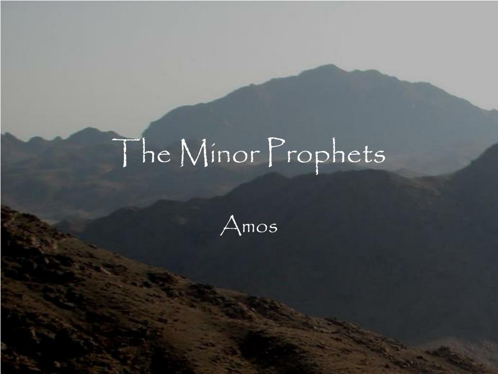 PPT - The Minor Prophets PowerPoint Presentation, free download - ID ...