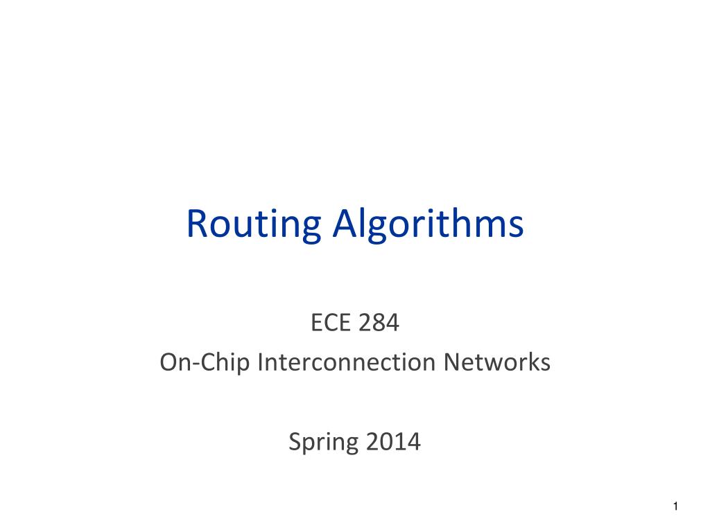 PPT - Routing Algorithms PowerPoint Presentation, free download - ID:2318156