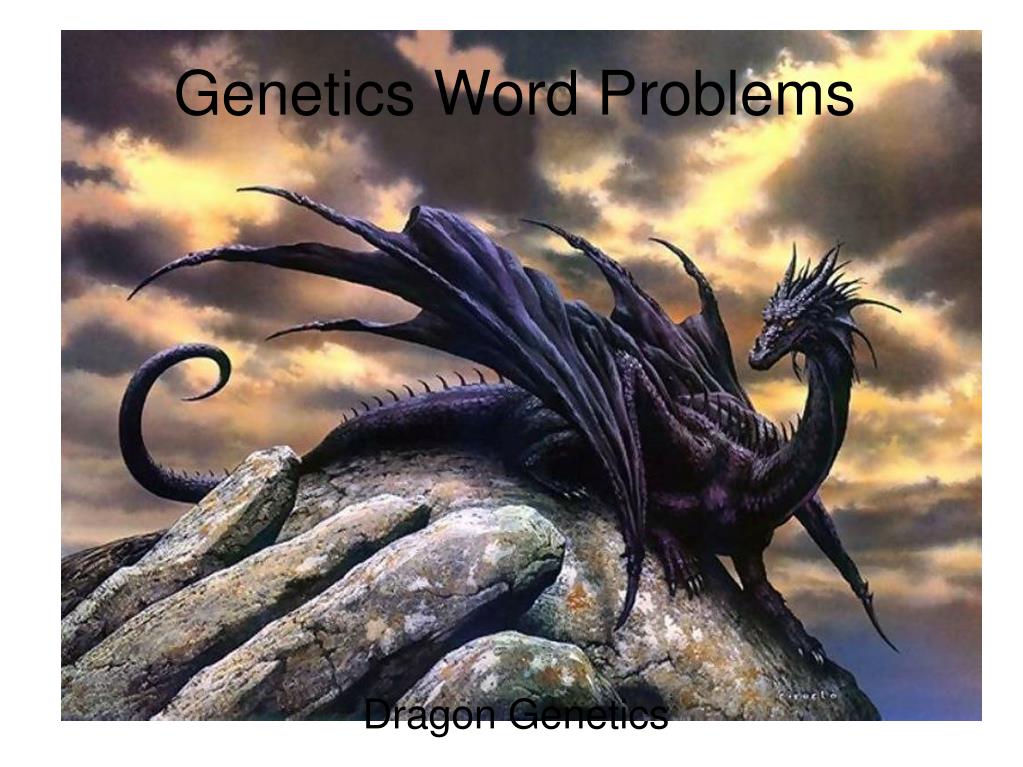 PPT - Genetics Word Problems PowerPoint Presentation, free download ...