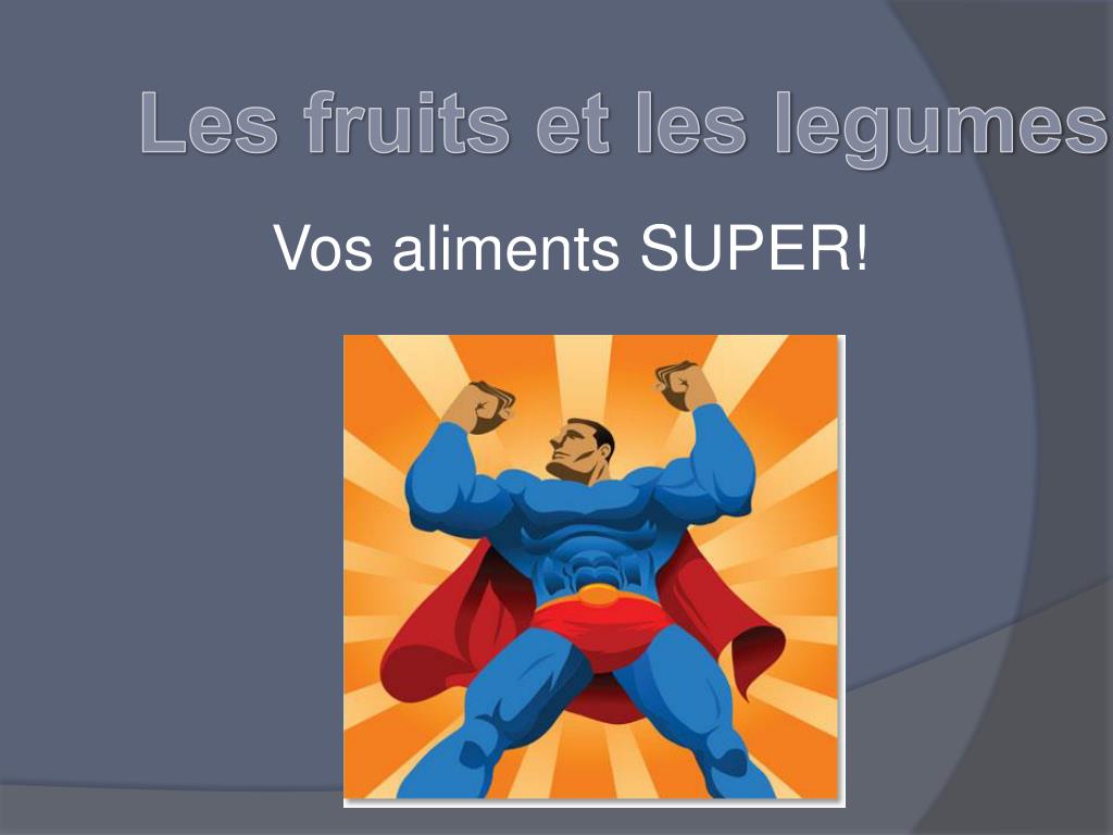 PPT - Les fruits et les legumes PowerPoint Presentation, free download ...