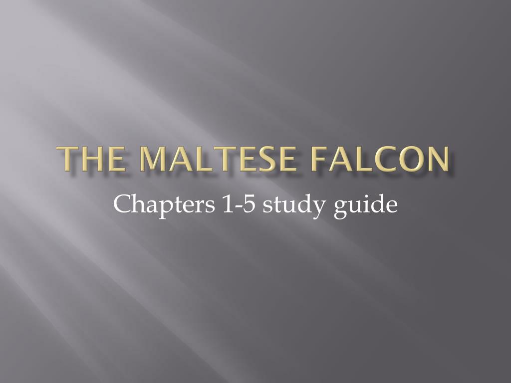 PPT - The Maltese falcon PowerPoint Presentation, free download - ID ...