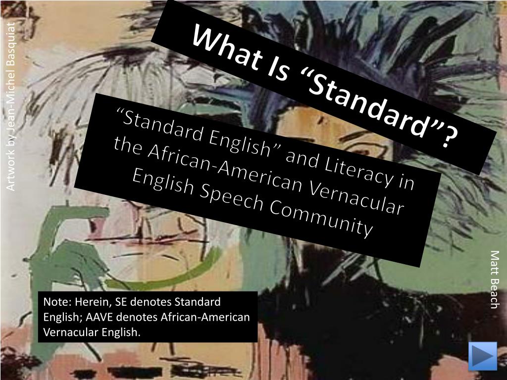 PPT - What Is “Standard”? PowerPoint Presentation, free download - ID ...