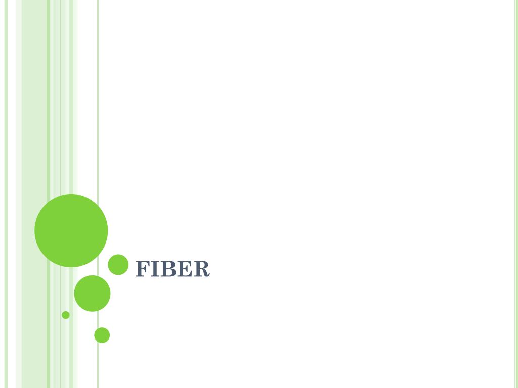 PPT - FIBER PowerPoint Presentation, free download - ID:2320421