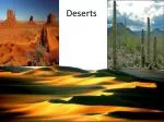 PPT - Deserts PowerPoint Presentation, free download - ID:3135113
