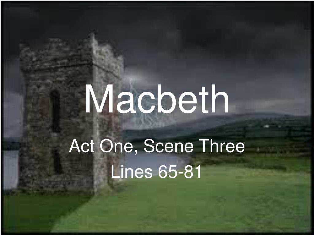PPT - Macbeth PowerPoint Presentation, free download - ID:2323051