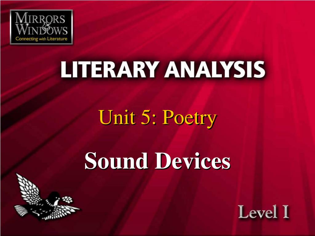 PPT - Unit 5: Poetry PowerPoint Presentation, free download - ID:2323909