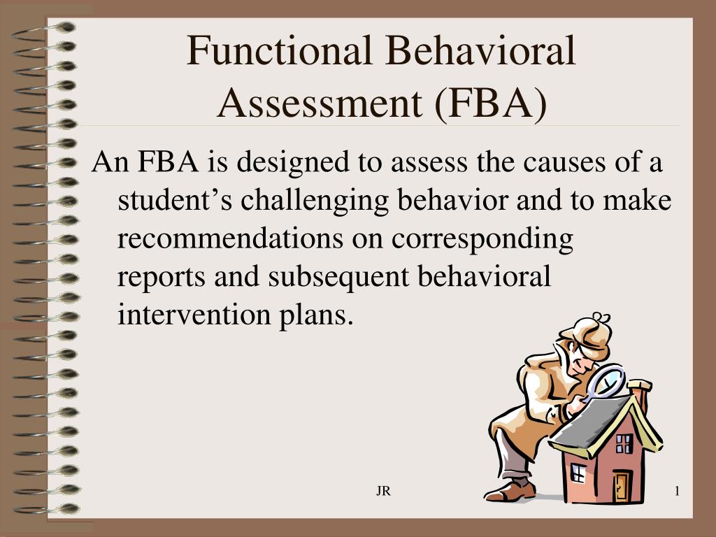 PPT - Functional Behavioral Assessment (FBA) PowerPoint Presentation ...