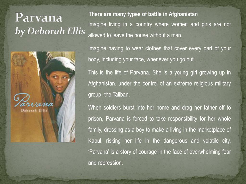 PPT - Parvana by Deborah Ellis PowerPoint Presentation, free download ...