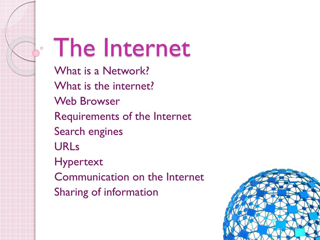 PPT - The Internet PowerPoint Presentation, free download - ID:2325161