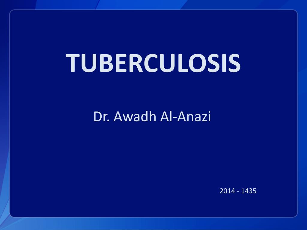 PPT - TUBERCULOSIS PowerPoint Presentation, free download - ID:2325339