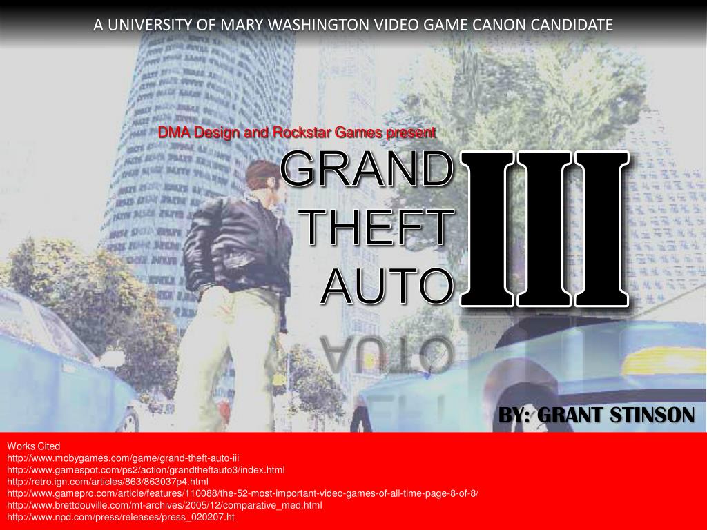 PPT - GRAND THEFT AUTO PowerPoint Presentation, free download - ID:2328050