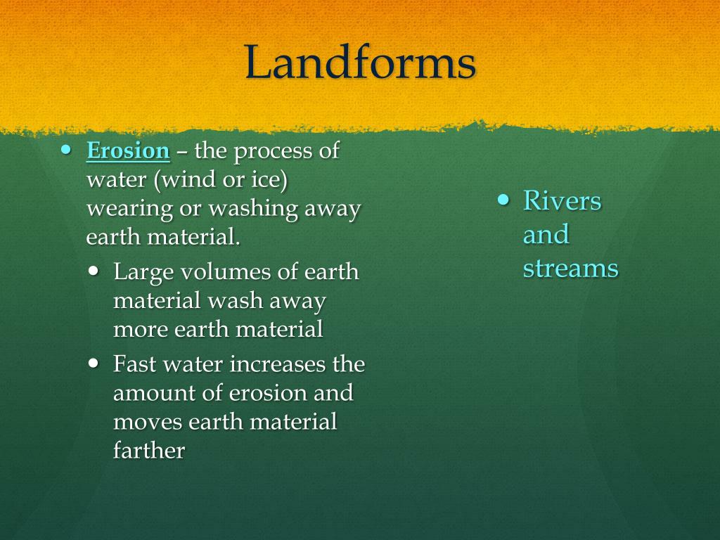 PPT - Landforms PowerPoint Presentation, free download - ID:2328576