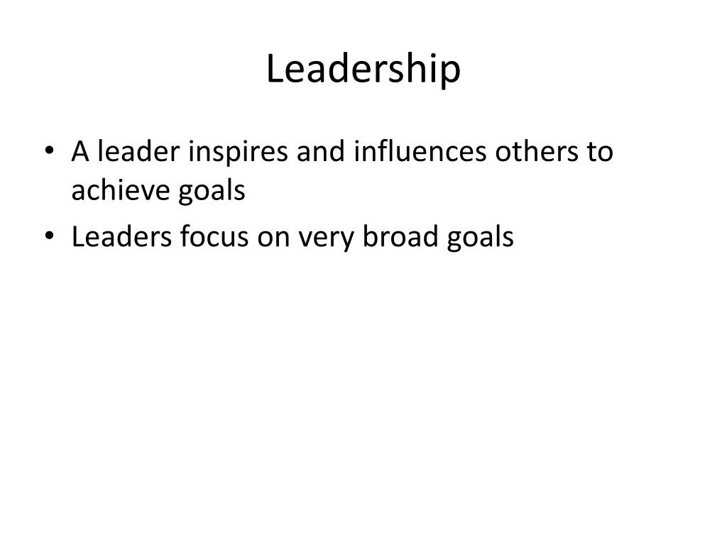PPT - Leadership PowerPoint Presentation, free download - ID:2328859