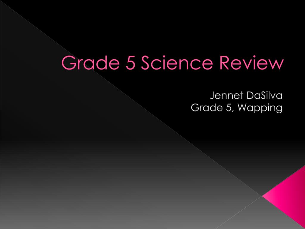 PPT - Grade 5 Science Review PowerPoint Presentation, free download ...