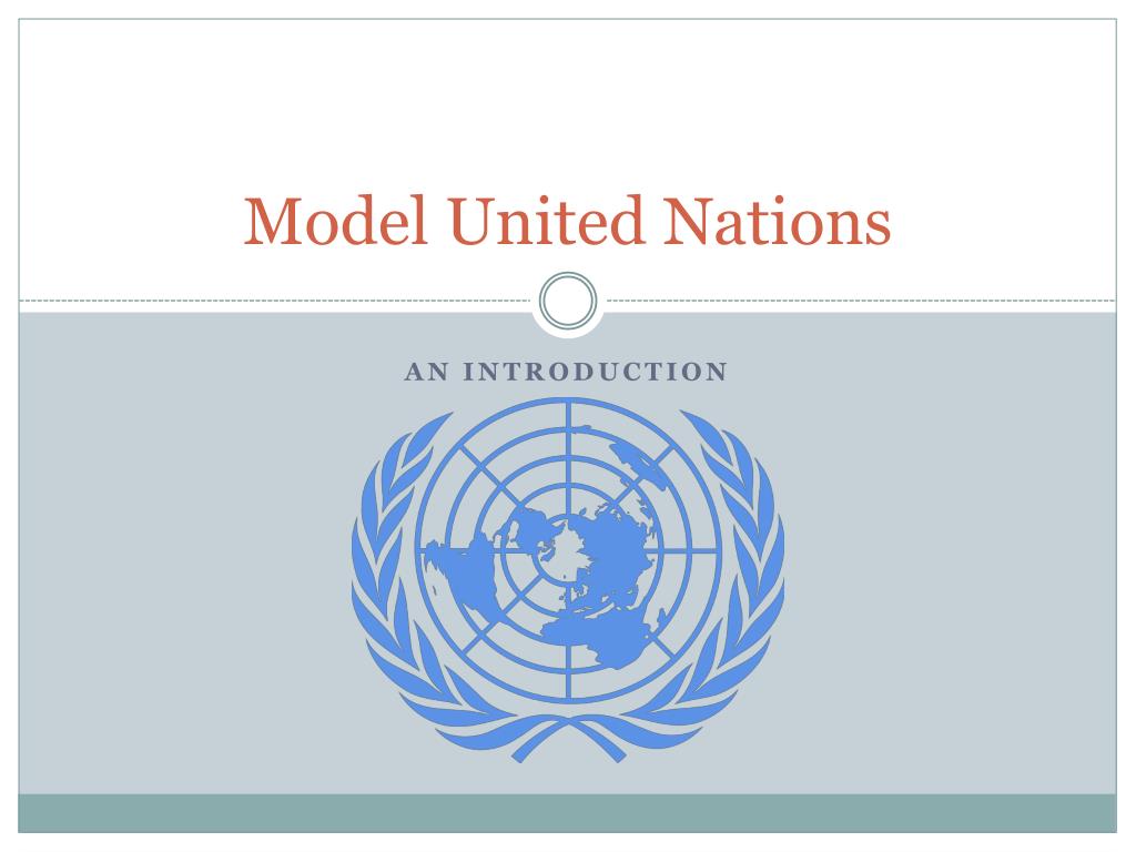 PPT - Model United Nations PowerPoint Presentation, free download - ID ...