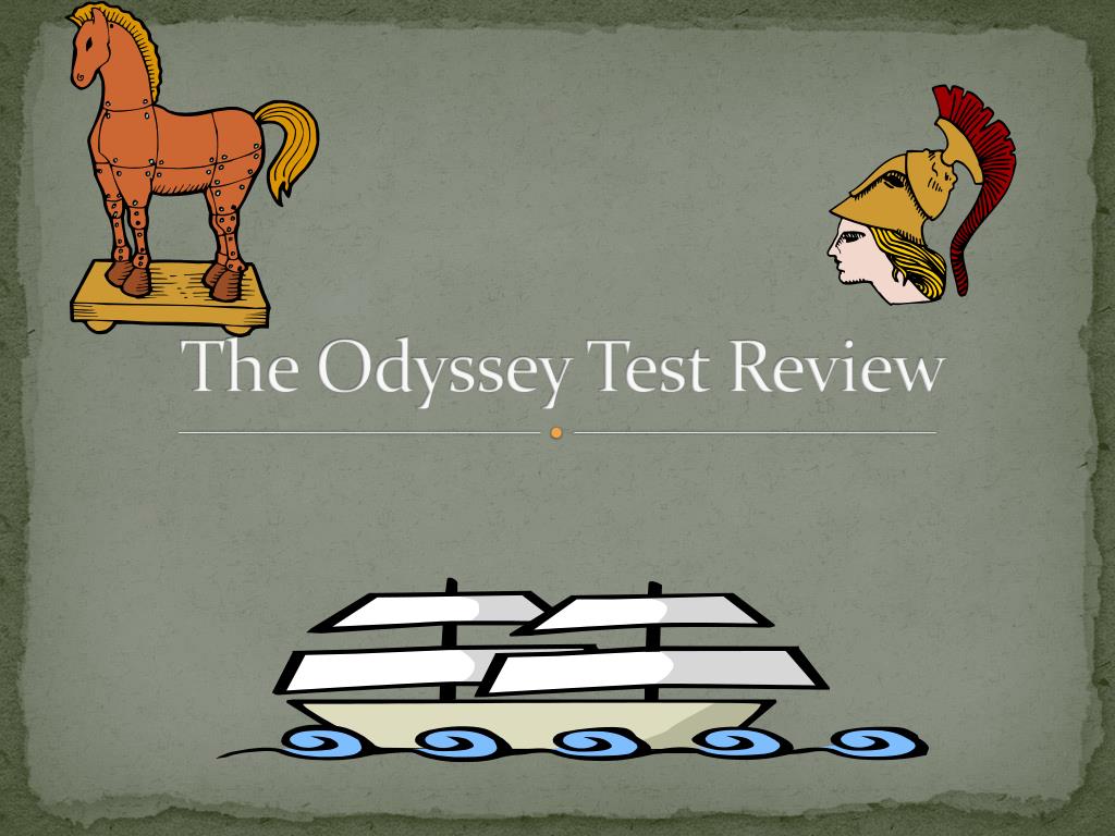 PPT - The Odyssey Test Review PowerPoint Presentation, free download ...