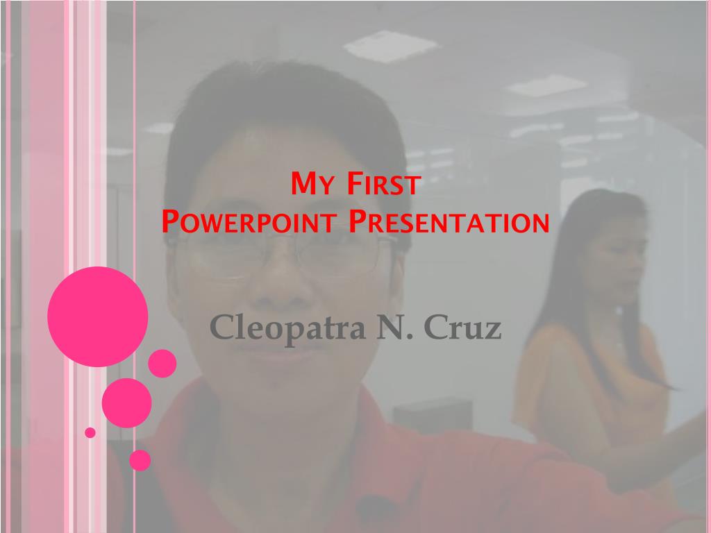 PPT - My First Powerpoint Presentation PowerPoint Presentation, free ...