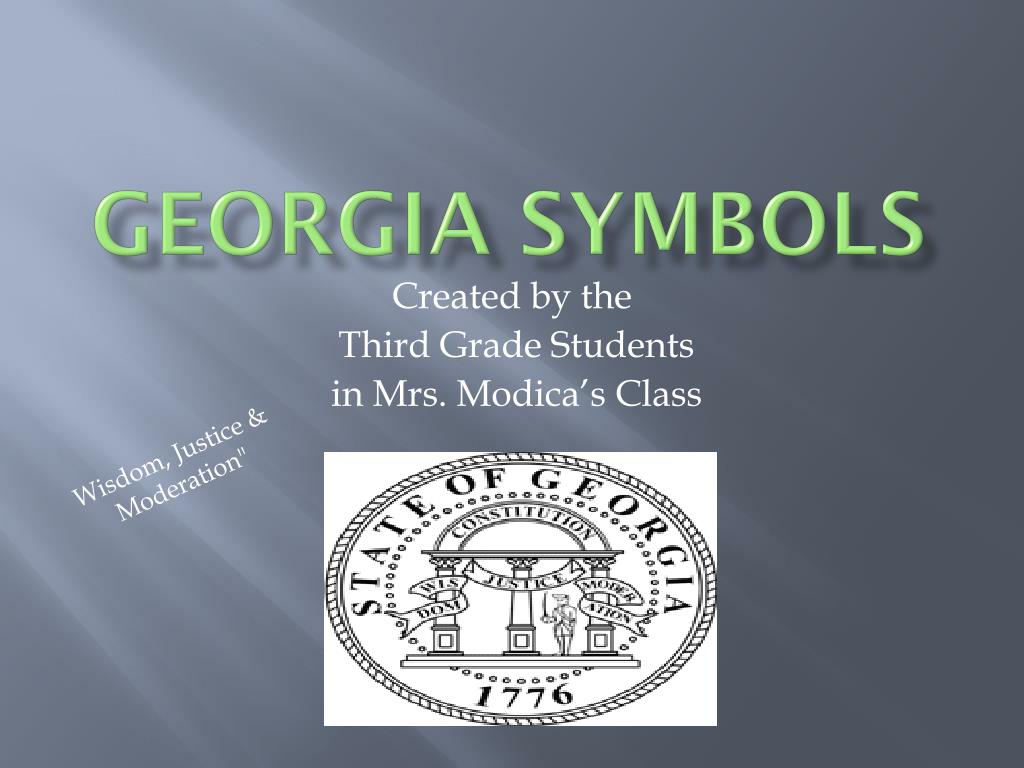 PPT - Georgia Symbols PowerPoint Presentation, free download - ID:2339484