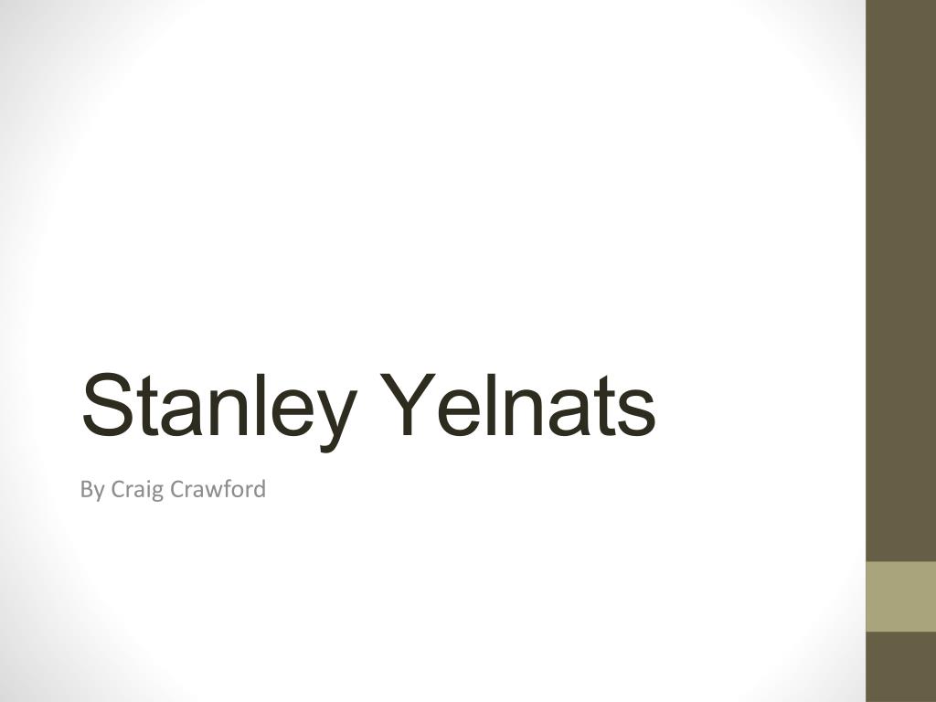 PPT - Stanley Yelnats PowerPoint Presentation, free download - ID:2341000