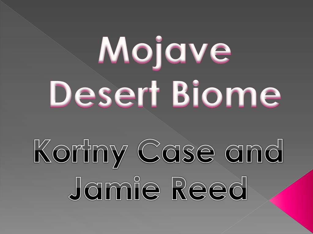 PPT - Mojave Desert Biome PowerPoint Presentation, free download - ID ...