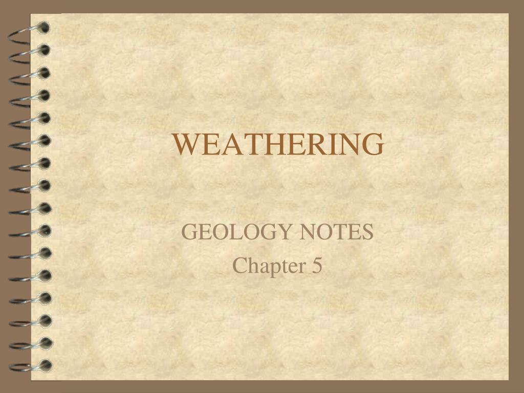 PPT - WEATHERING PowerPoint Presentation, free download - ID:2343037