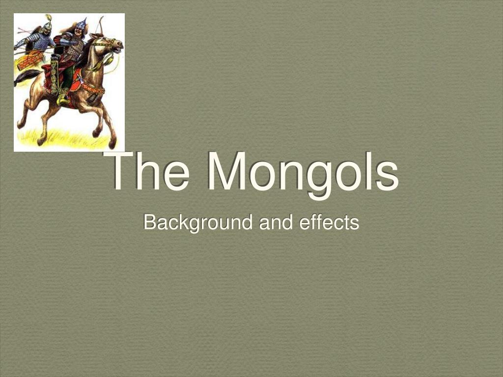 PPT - The Mongols PowerPoint Presentation, free download - ID:2343170