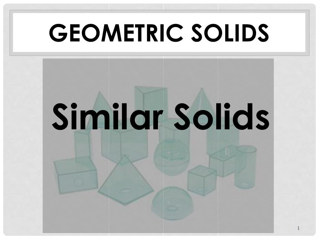 PPT - Geometric Solids PowerPoint Presentation, free download - ID:2343670