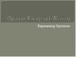 PPT - Paragraph Writing PowerPoint Presentation, free download - ID:3135114