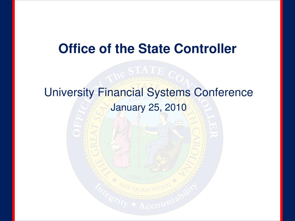PPT - Office of the State Controller PowerPoint Presentation, free ...
