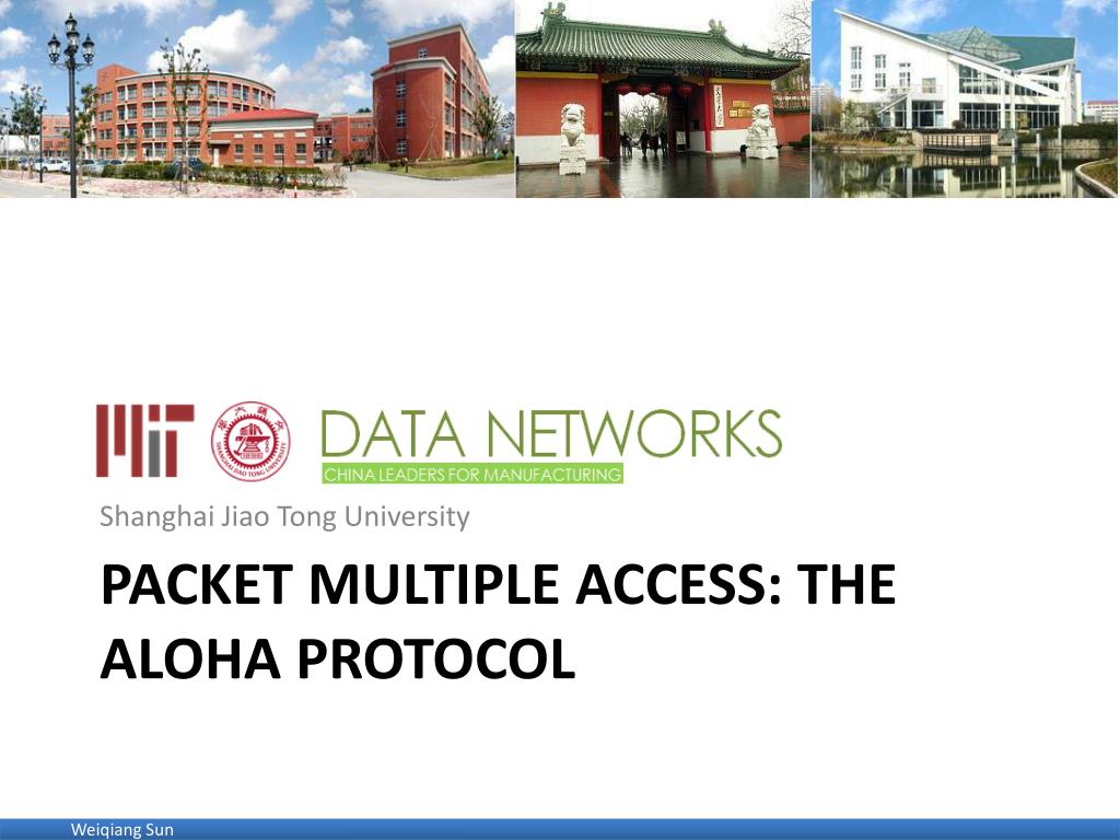 PPT - Packet multiple access: the aloha protocol PowerPoint ...