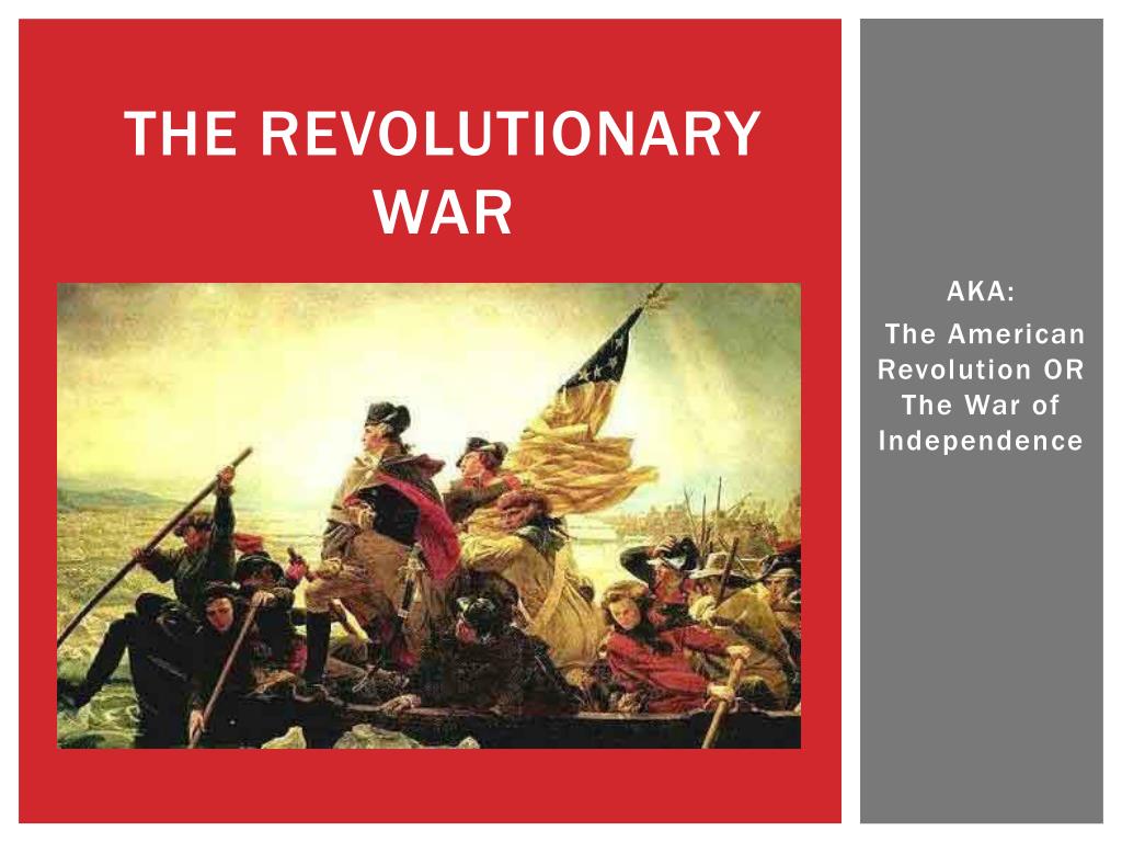 PPT - The Revolutionary War PowerPoint Presentation, free download - ID ...