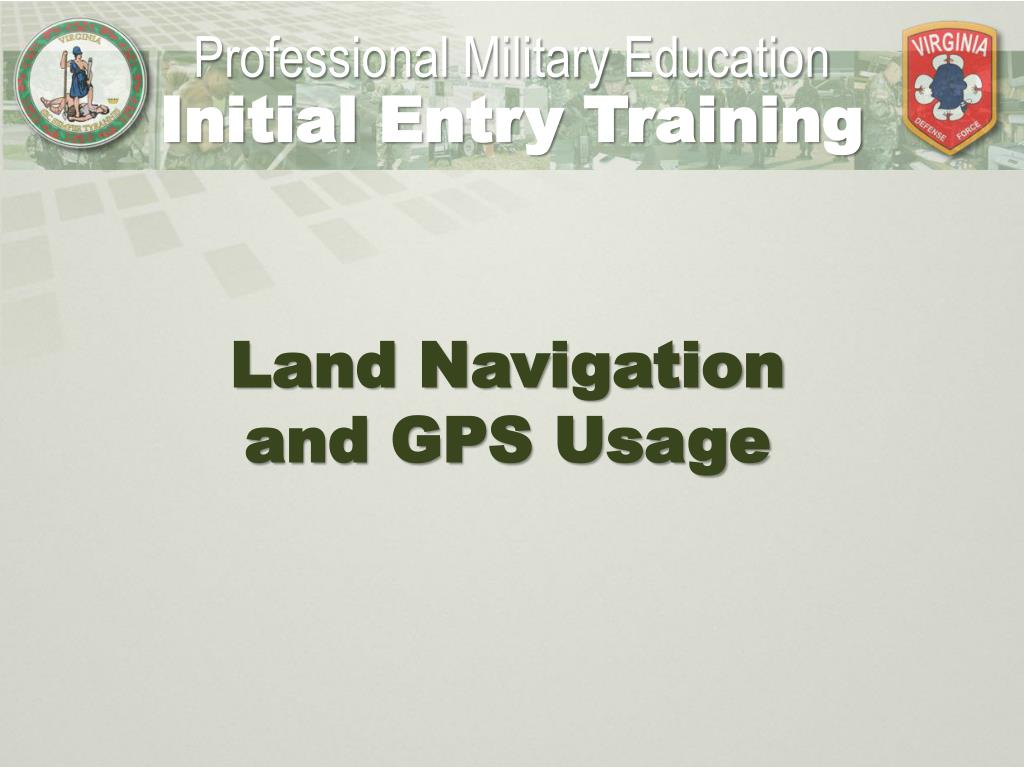 PPT - Land Navigation and GPS Usage PowerPoint Presentation, free ...