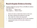 PPT - Point, Evidence, Explain PowerPoint Presentation, free download ...