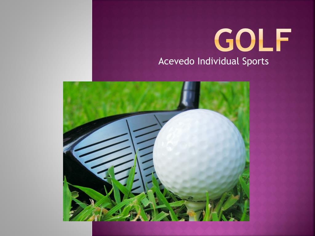 PPT - GOLF PowerPoint Presentation, free download - ID:2347412