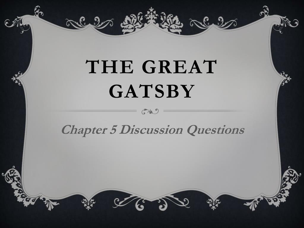 PPT - The great Gatsby PowerPoint Presentation, free download - ID:2347429