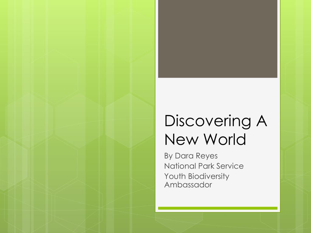 PPT - Discovering A New World PowerPoint Presentation, free download ...