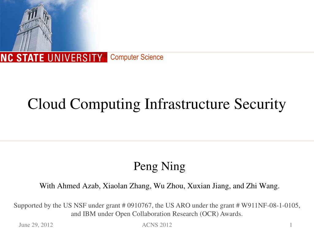 PPT - Cloud Computing Infrastructure Security PowerPoint Presentation, free download - ID:2348149