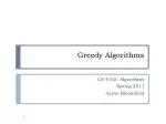 PPT - Greedy Algorithms PowerPoint Presentation, free download - ID:845400
